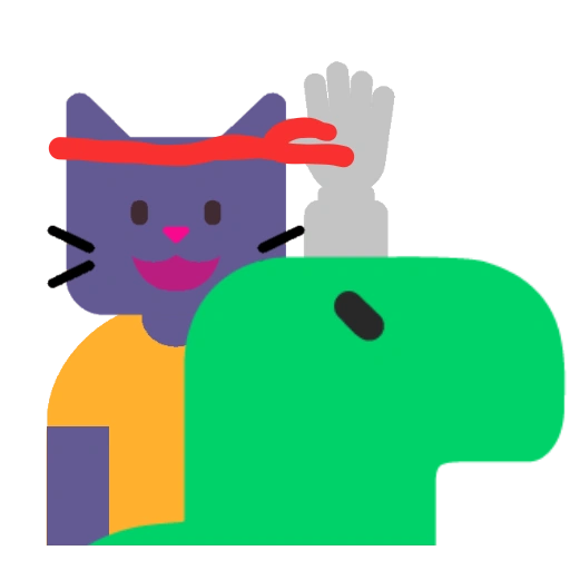 Dino Cat | Emoji Wiki | Fandom