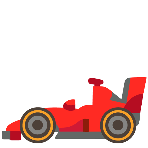 Racing Car | Emoji Wiki | Fandom