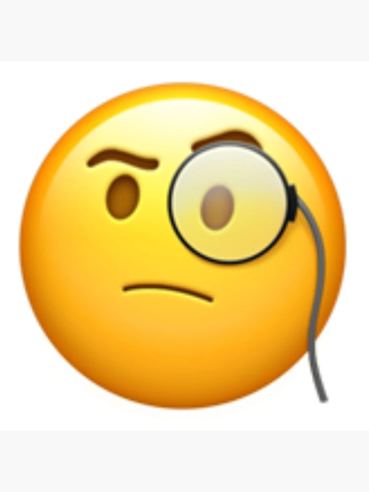 Face with Monocle | Emoji Wiki | Fandom