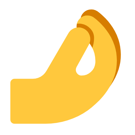 Pinched Fingers | Emoji Wiki | Fandom
