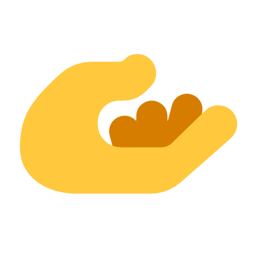 Palm Up Hand | Emoji Wiki | Fandom