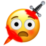 Dead Face with Sword | Emoji Wiki | Fandom