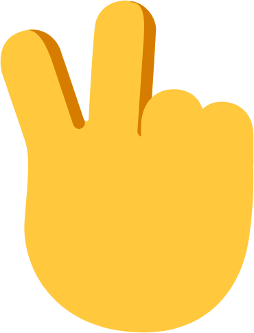 Reversed Victory Hand | Emoji Wiki | Fandom