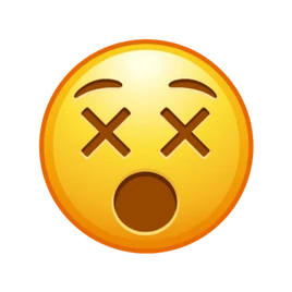 Face with Crossed-Out Eyes | Emoji Wiki | Fandom
