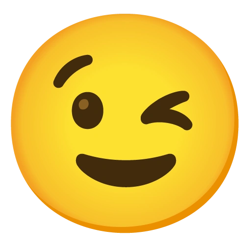 Winking Face | Emoji Wiki | Fandom