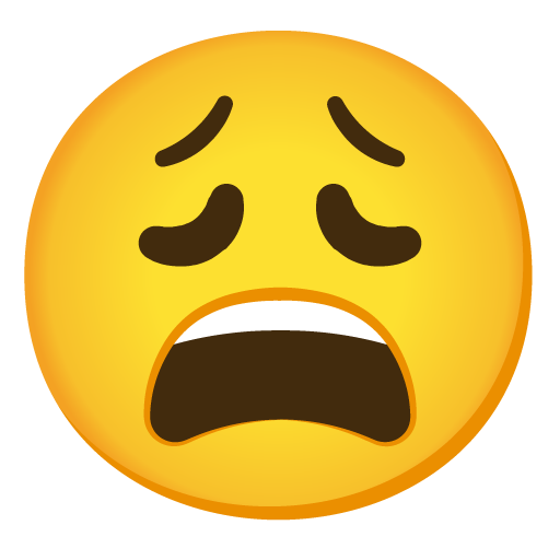 Weary Face | Emoji Wiki | Fandom