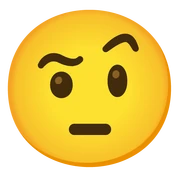 Face with Raised Eyebrow | Emoji Wiki | Fandom