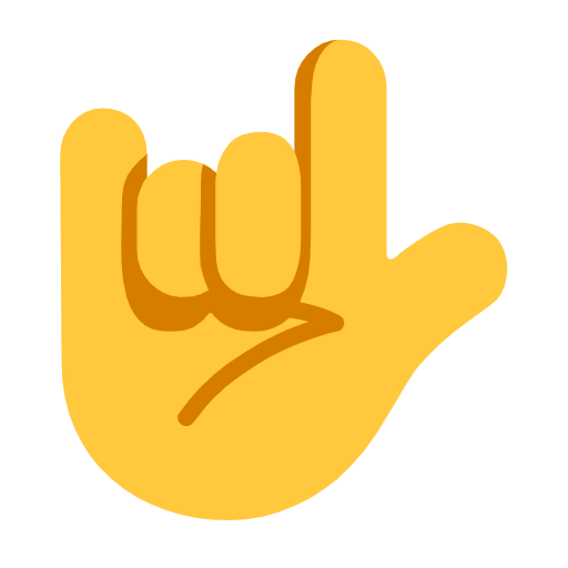 Love-You Gesture | Emoji Wiki | Fandom