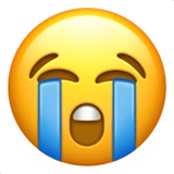 Loudly Crying Face | Emoji Wiki | Fandom