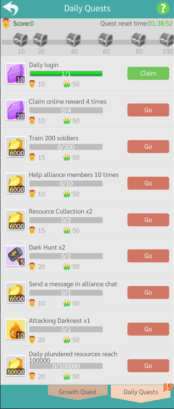 Daily Quests | Empire Takeover Wiki | Fandom