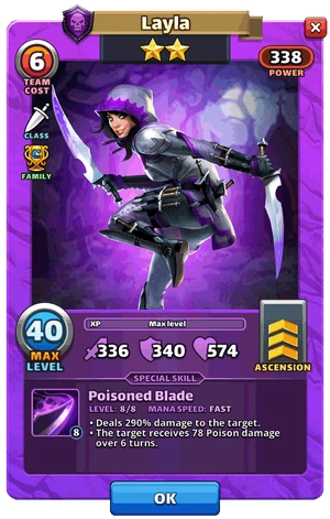 Layla | Empires and Puzzles Wiki | Fandom