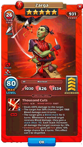 Zarga | Empires and Puzzles Wiki | Fandom