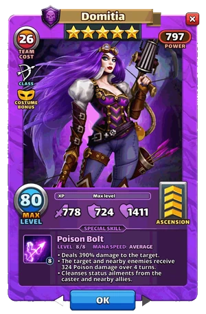 Domitia | Empires and Puzzles Wiki | Fandom