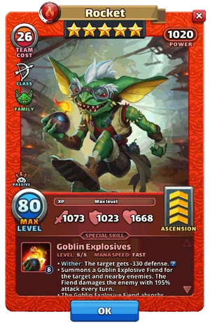 Rocket | Empires and Puzzles Wiki | Fandom