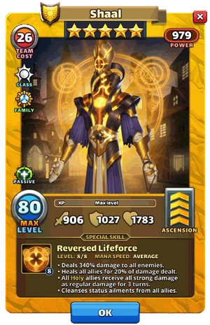 Shaal | Empires and Puzzles Wiki | Fandom