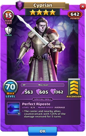 Cyprian | Empires and Puzzles Wiki | Fandom