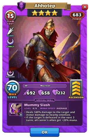 Ahhotep | Empires and Puzzles Wiki | Fandom