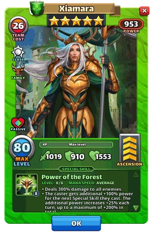 Xiamara | Empires and Puzzles Wiki | Fandom