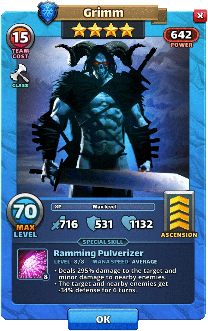 Grimm | Empires and Puzzles Wiki | Fandom