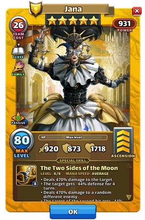 Jana | Empires and Puzzles Wiki | Fandom