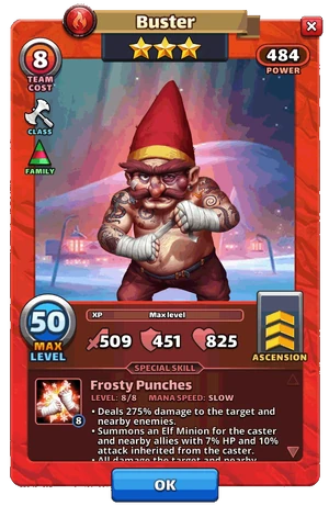 Buster | Empires and Puzzles Wiki | Fandom