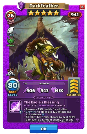 Darkfeather | Empires and Puzzles Wiki | Fandom