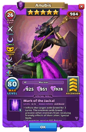 Anubis | Empires and Puzzles Wiki | Fandom