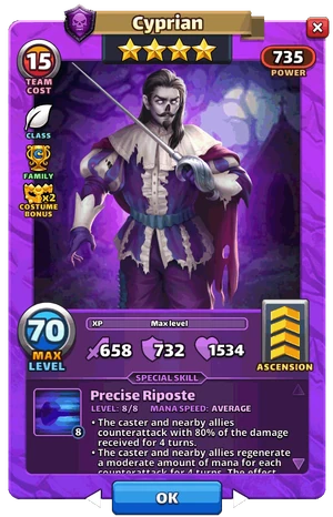 Cyprian | Empires and Puzzles Wiki | Fandom