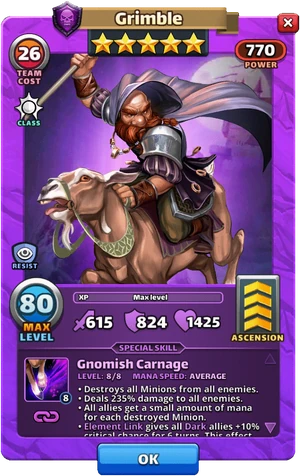 Grimble | Empires and Puzzles Wiki | Fandom