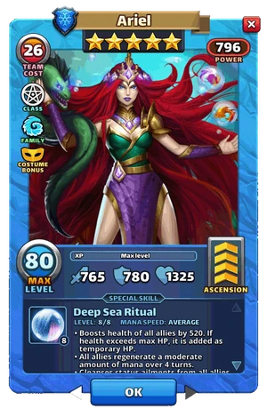 Ariel | Empires and Puzzles Wiki | Fandom