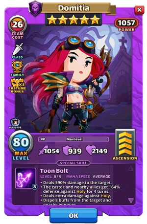 Domitia | Empires and Puzzles Wiki | Fandom