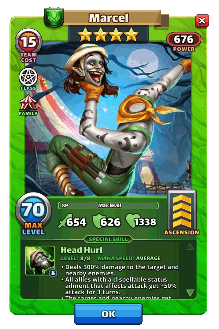 Marcel | Empires and Puzzles Wiki | Fandom