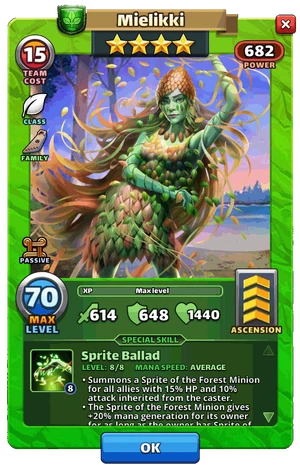 Mielikki | Empires and Puzzles Wiki | Fandom