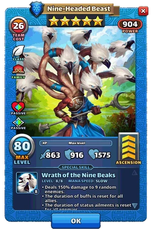 Nine-Headed Beast | Empires and Puzzles Wiki | Fandom