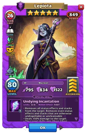 Lepiota | Empires and Puzzles Wiki | Fandom