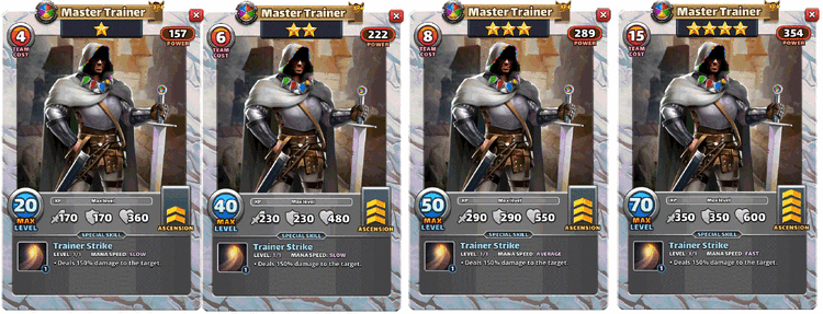 Trainer Heroes | Empires and Puzzles Wiki | Fandom