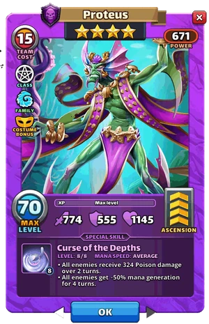 Proteus | Empires and Puzzles Wiki | Fandom