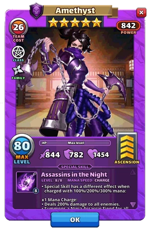 Amethyst | Empires and Puzzles Wiki | Fandom