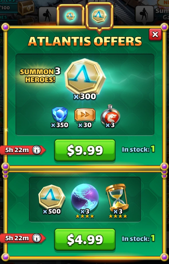 Offers | Empires and Puzzles Wiki | Fandom