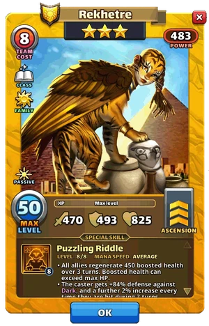 Rekhetre | Empires and Puzzles Wiki | Fandom