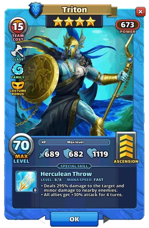 Triton | Empires and Puzzles Wiki | Fandom