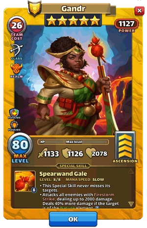 Gandr | Empires and Puzzles Wiki | Fandom