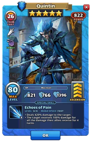 Quintin | Empires and Puzzles Wiki | Fandom