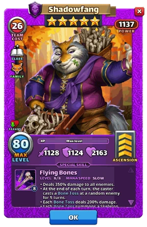 Shadowfang | Empires and Puzzles Wiki | Fandom