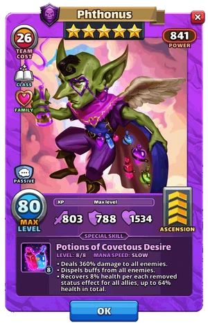 Phthonus | Empires and Puzzles Wiki | Fandom