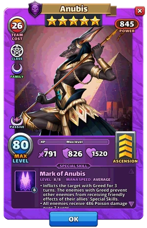 Anubis | Empires and Puzzles Wiki | Fandom