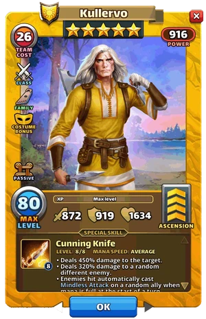 Kullervo | Empires and Puzzles Wiki | Fandom