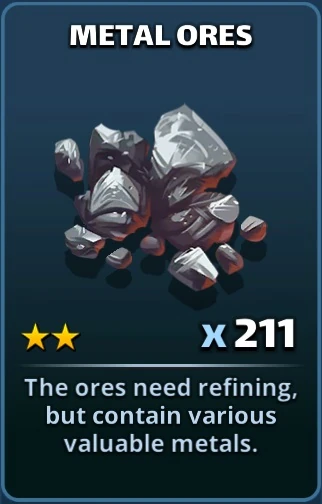 Metal Ores | Empires and Puzzles Wiki | Fandom