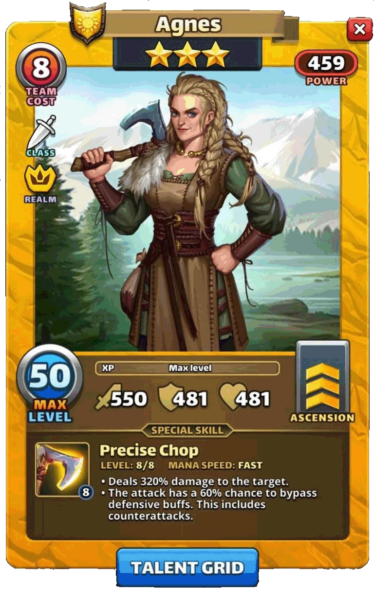 Agnes | Empires and Puzzles Wiki | Fandom