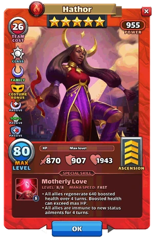 Hathor | Empires and Puzzles Wiki | Fandom